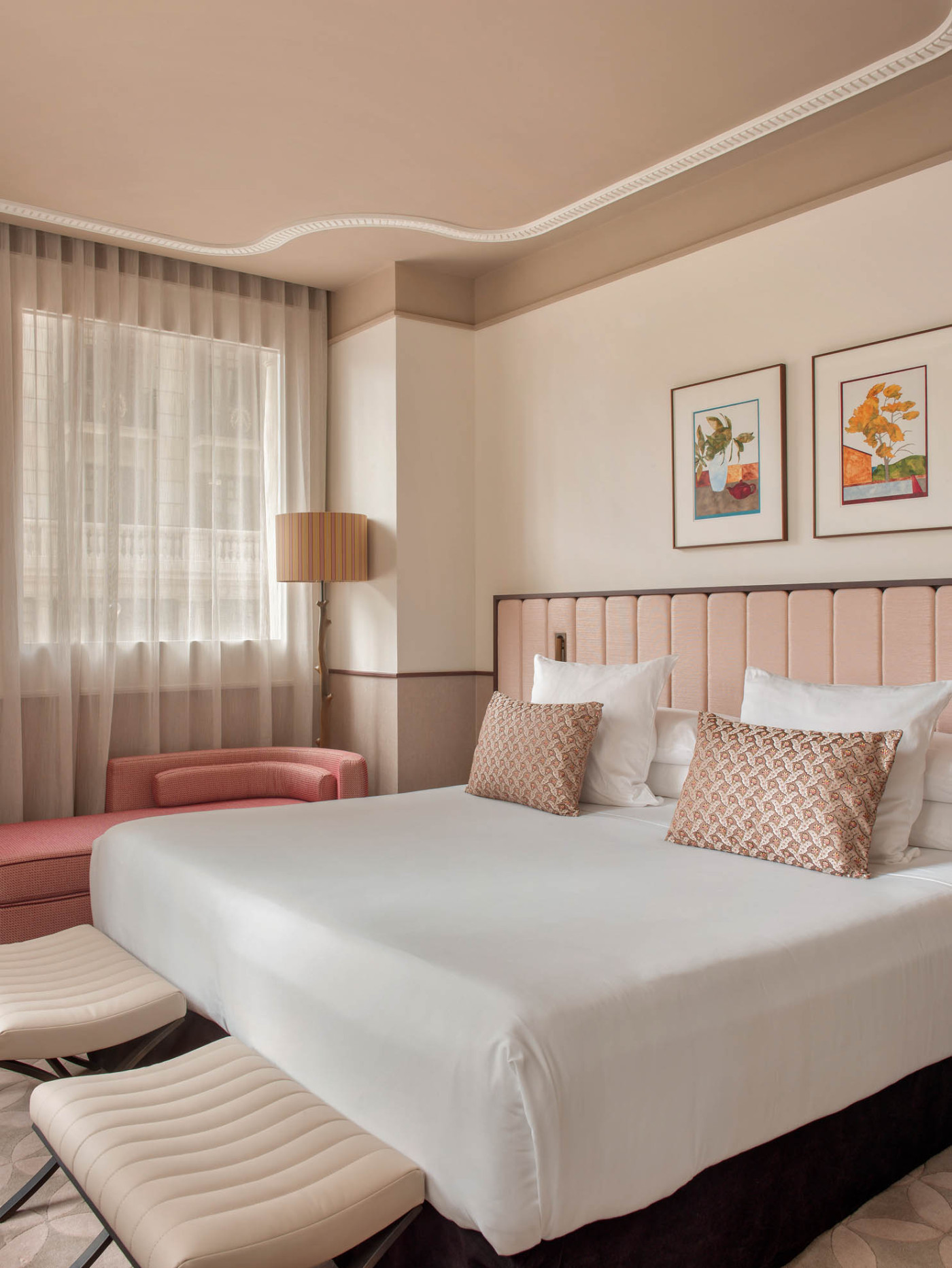 Deluxe Corner Room at the Grand Hotel Central